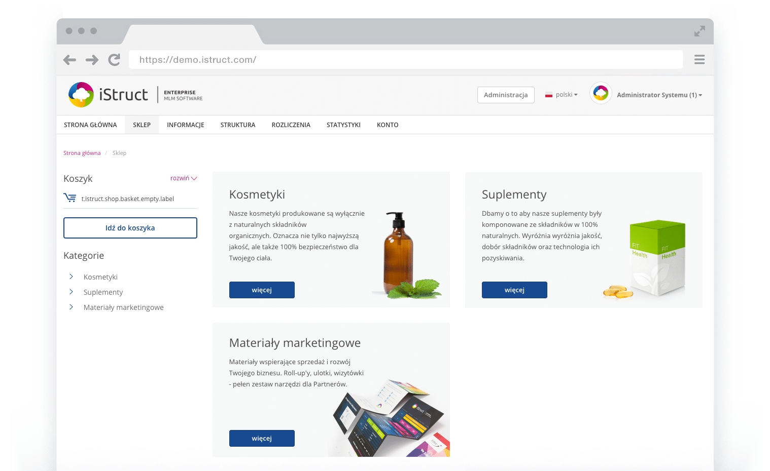 iStruct ist Software Enterprise für MLM und Direktverkauf